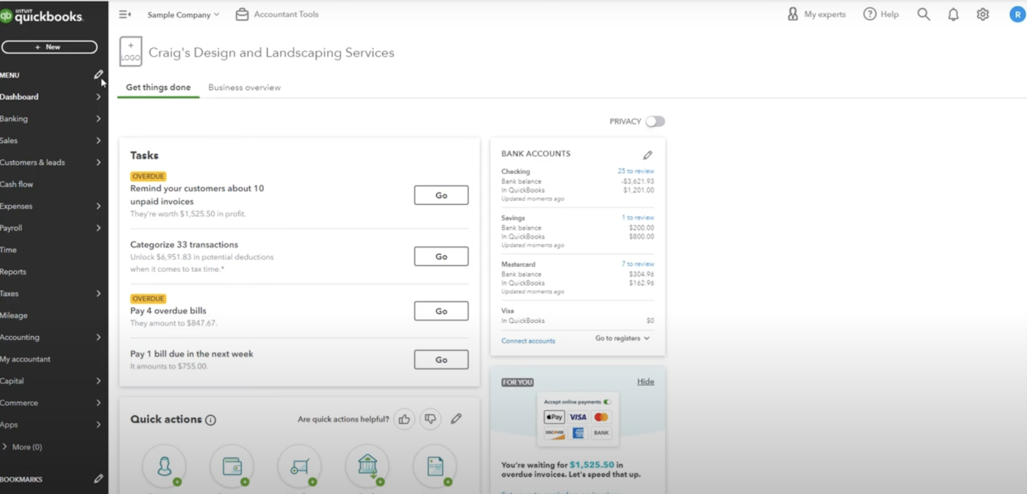 How to Record Credit Card Processing Fees in QuickBooks Online ...